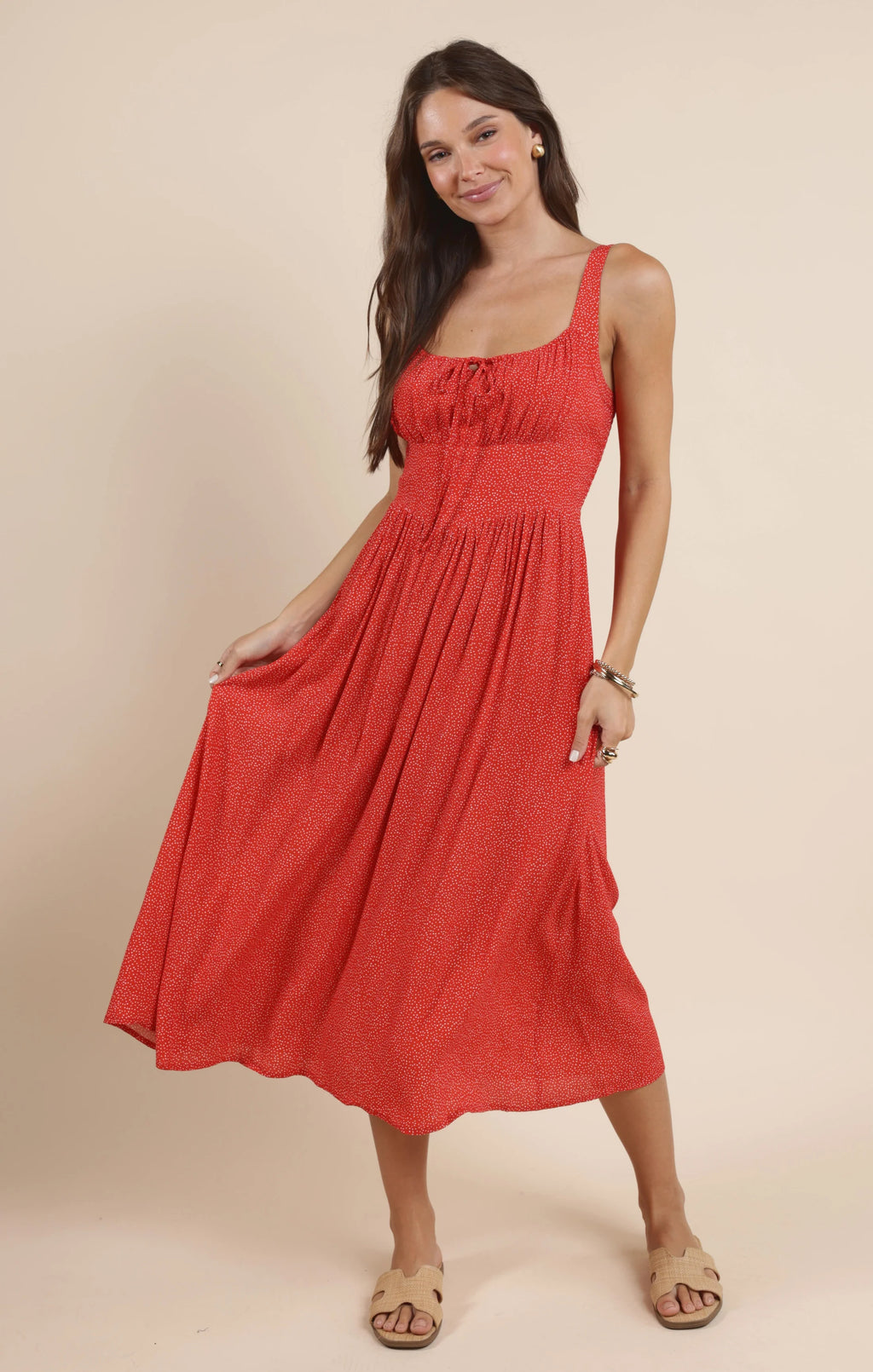 Nina Milkmaid Dress – Bella Forte LLC